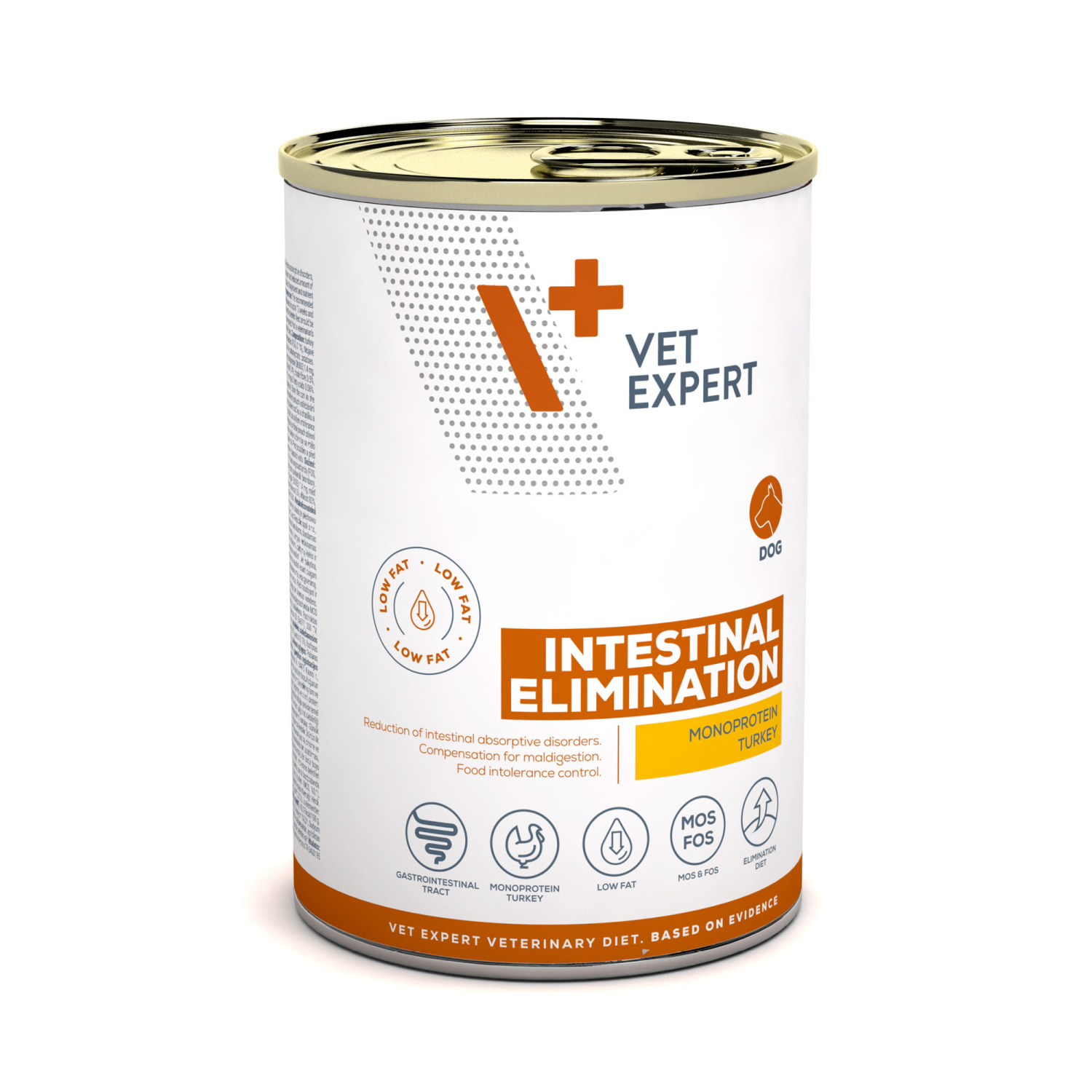 VET EXPERT INTESTINAL ELIMINATION LOW FAT 6x400g – lekkostrawna mokra ...