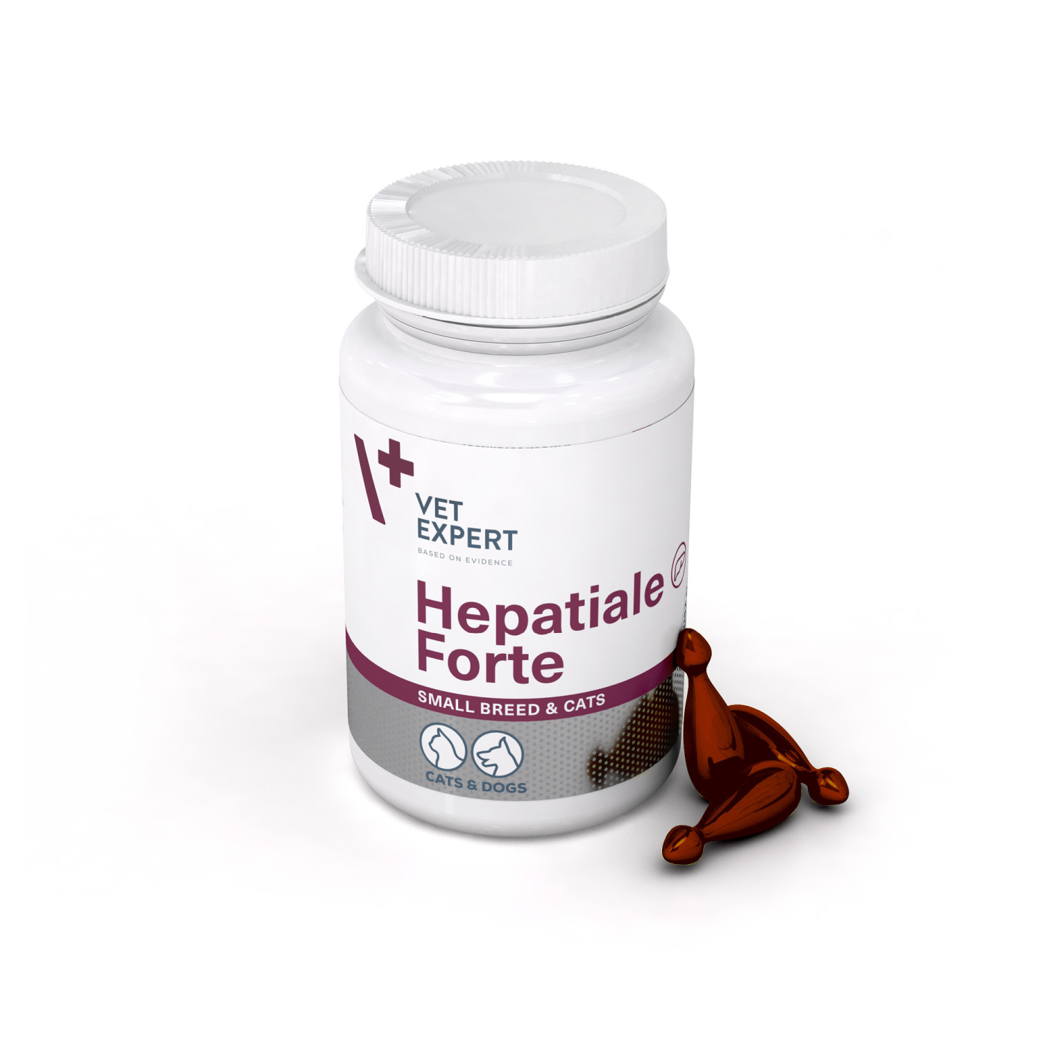VET EXPERT HEPATIALE FORTE SMALL BREED & CATS - preparat wspomagający ...